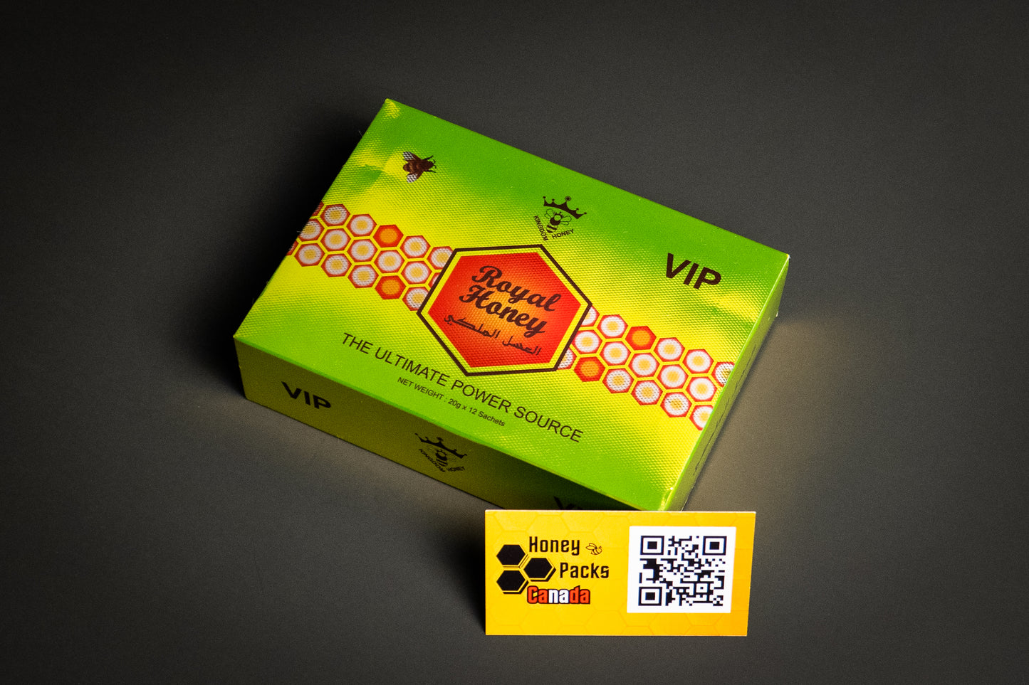 Royal VIP Honey Pack Box - 12 Packs – Honey Packs Canada